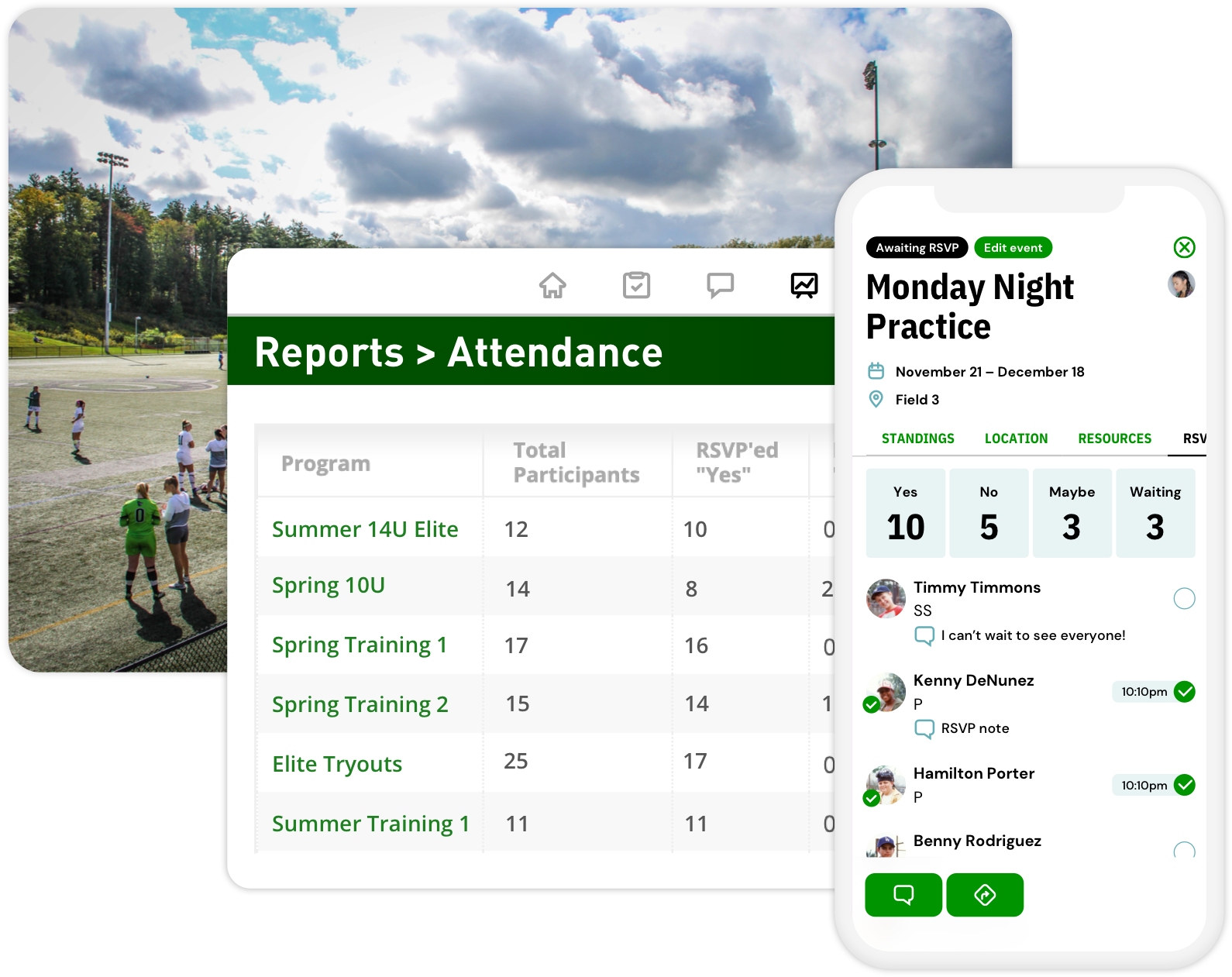 LeagueApps Sport League & Club Management Software